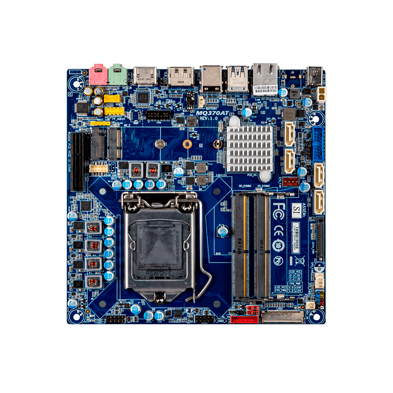 iTXL-Q370A / Thin Mini-ITX with Intel® Q370 Chipset and support for 9th/8th Generation Intel ...