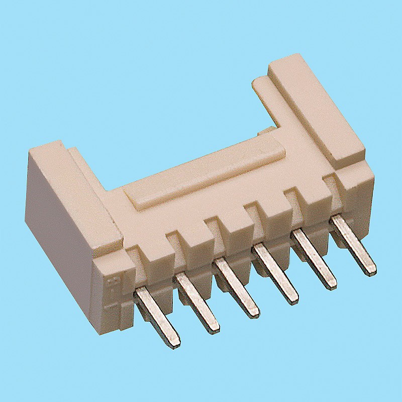 2081 / Conector recto simple fila polarizado paso 2,00 mm