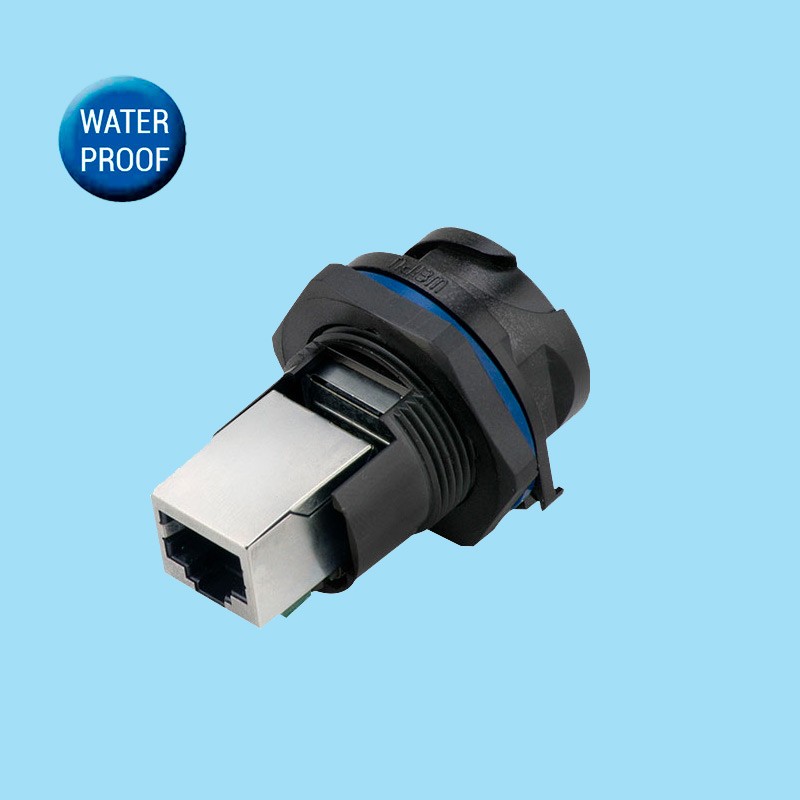 RJ45F71 | Socket IP67 - Bayonet Coupling