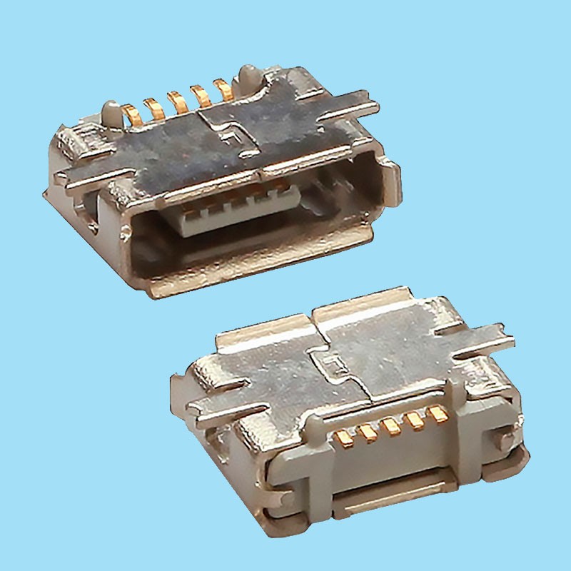 5632 / Micro conector USB hembra SMD acodado - MICRO USB