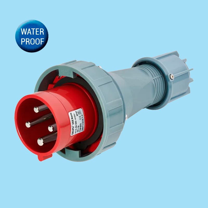 63A-IP67 | CEE Plug (with CEE/IEC 60309-1, 60309-2)