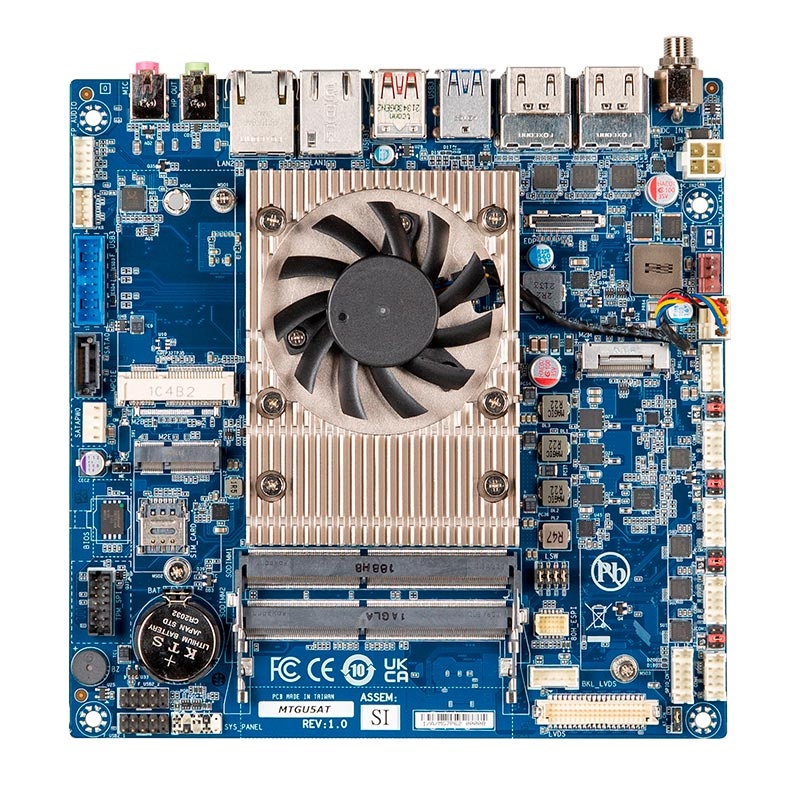 iTXL-1115G4EA / Thin Mini-ITX Embedded Motherboard Intel Core i3-1115G4E Processor