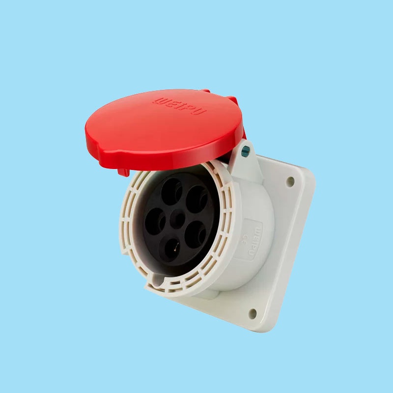 63A-IP44 | CEE Panel mounted socket