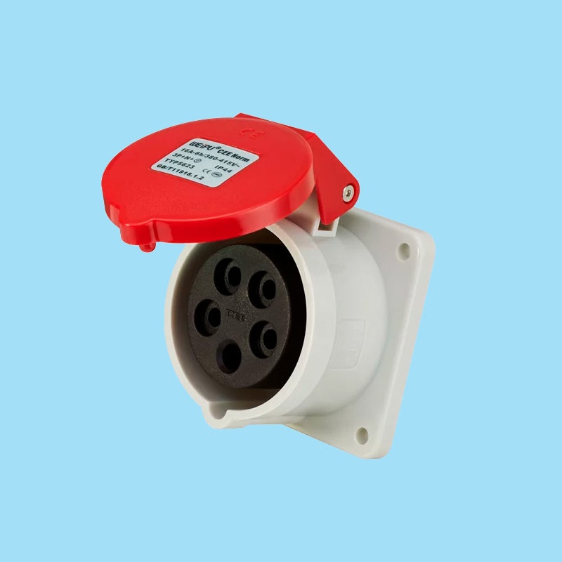 16A/32A-IP44 | CEE Panel mounted socket