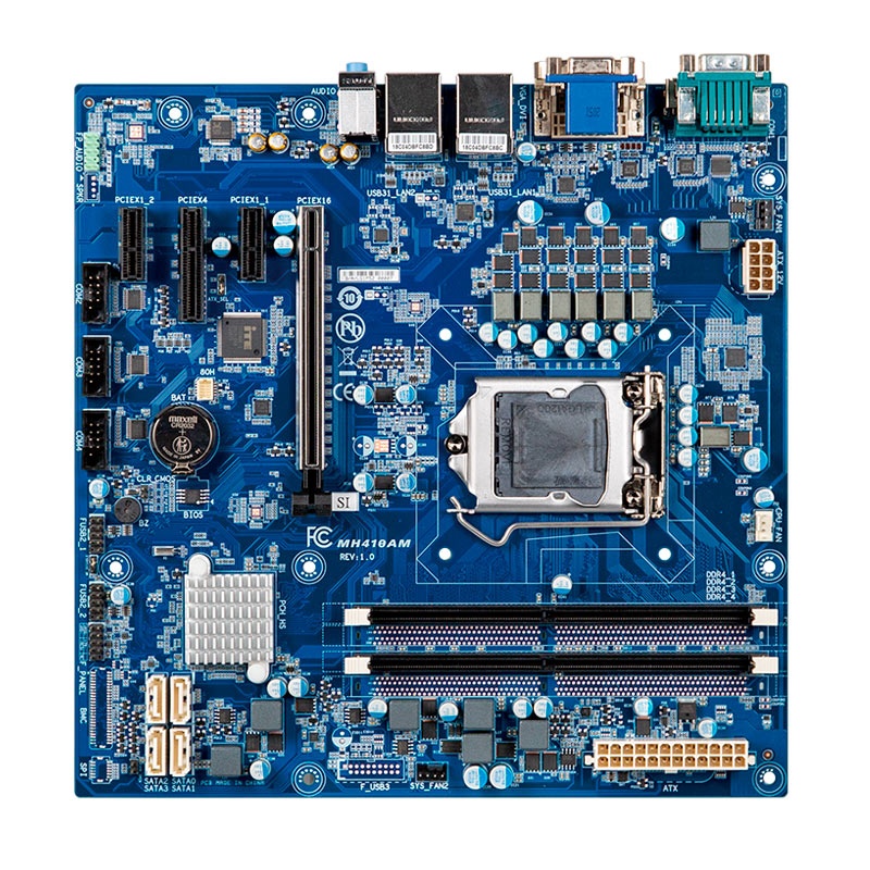 uATX-H610A / Micro-ATX Intel® H610 Chipset, supp. 13th/12th Gen. Intel ...