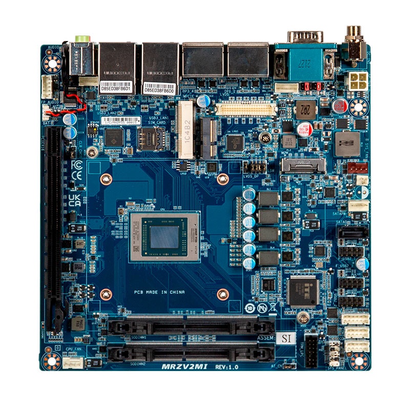 mITX-2748A / Mini-ITX Embedded Motherboard AMD Ryzen™ V2748