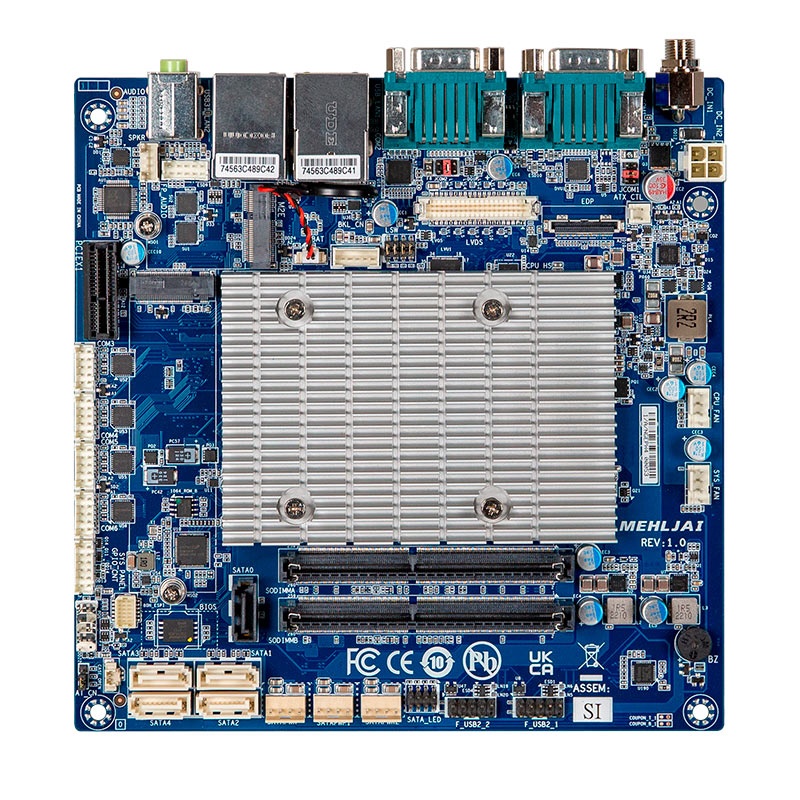 mITX-6412A / Mini-ITX Embedded Motherboard with Intel® J6412 Processor