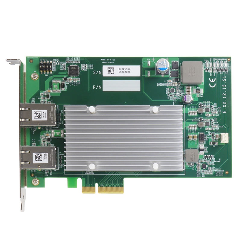 PCIe-PoE550X / 2-port 10GbE network adapter with IEEE 802.3at PoE+ ...