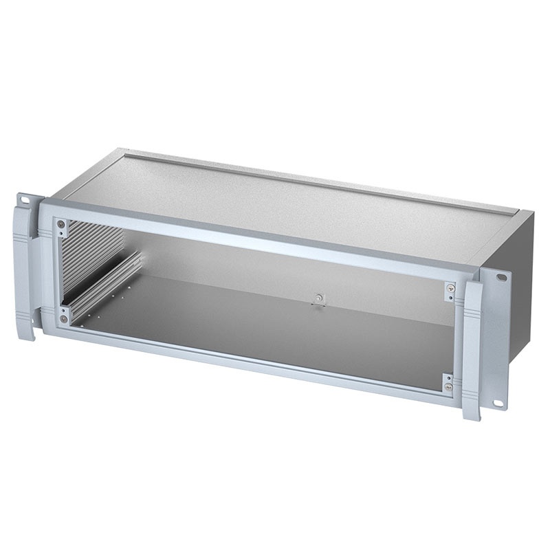 Caja de aluminio METTEC 19", 3Ux167 mm