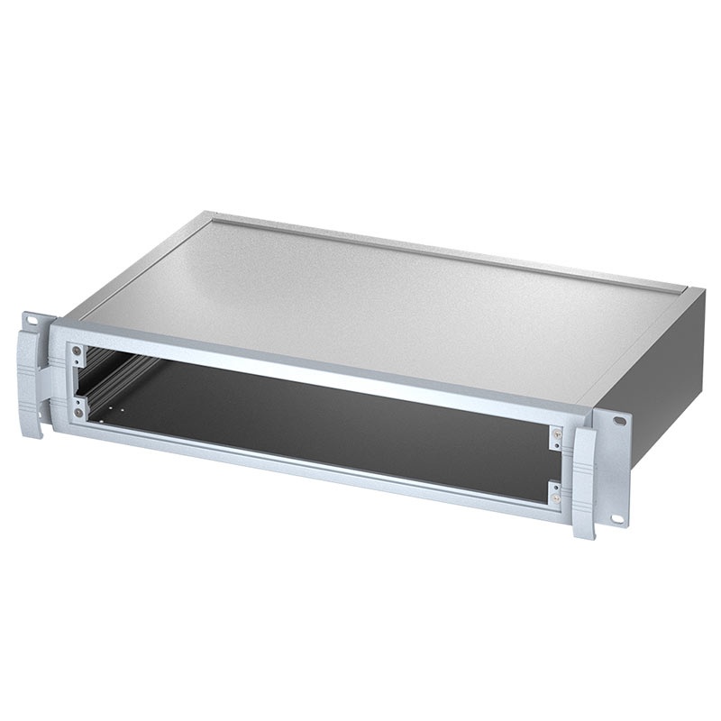 Caja de aluminio METTEC 19", 2Ux267 mm