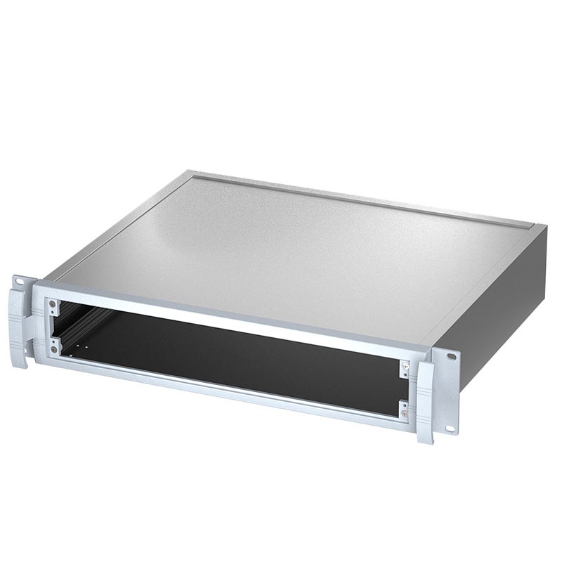Caja de aluminio METTEC 19", 2Ux367 mm
