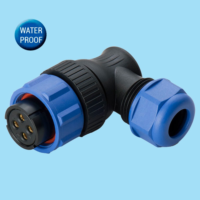 SY2116/S | Angled cable connector | Serie SY de Weipu