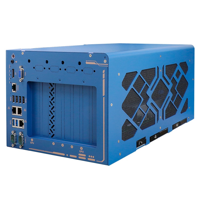 Nuvo-10208GC Series / Edge AI Platform Supporting Dual 350W NVIDIA® RTX GPU Cards, Intel®13th ...