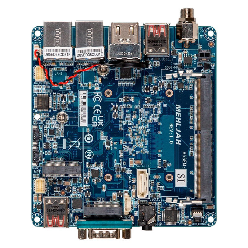 QBi-6412A / Embedded Compact Board with Intel® Celeron® J6412 Processor