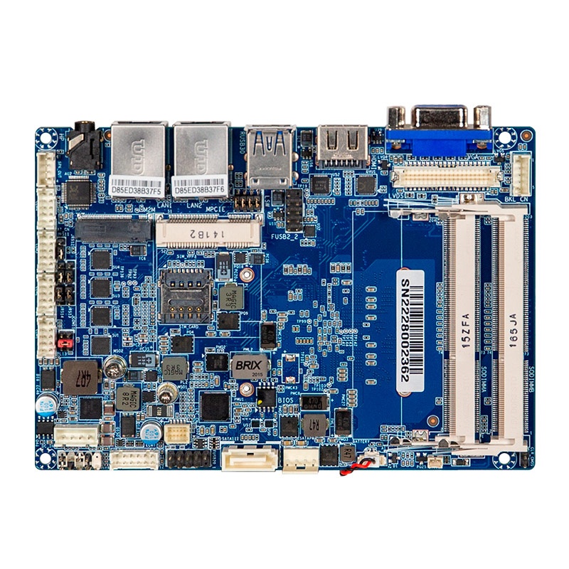 QBiP-4200B / 3.5” SubCompact Embedded Motherboard Intel® N4200 Processor, eMMC