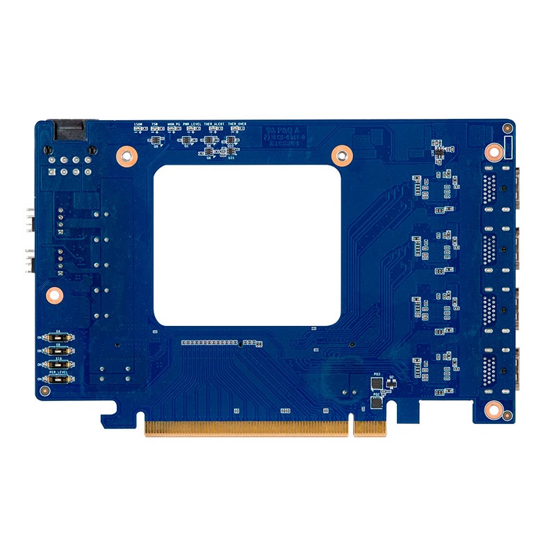 CIEPI-SI / PCIe-to-MXM adapter with 4 x HDMI 2.1 outputs, compatible ...