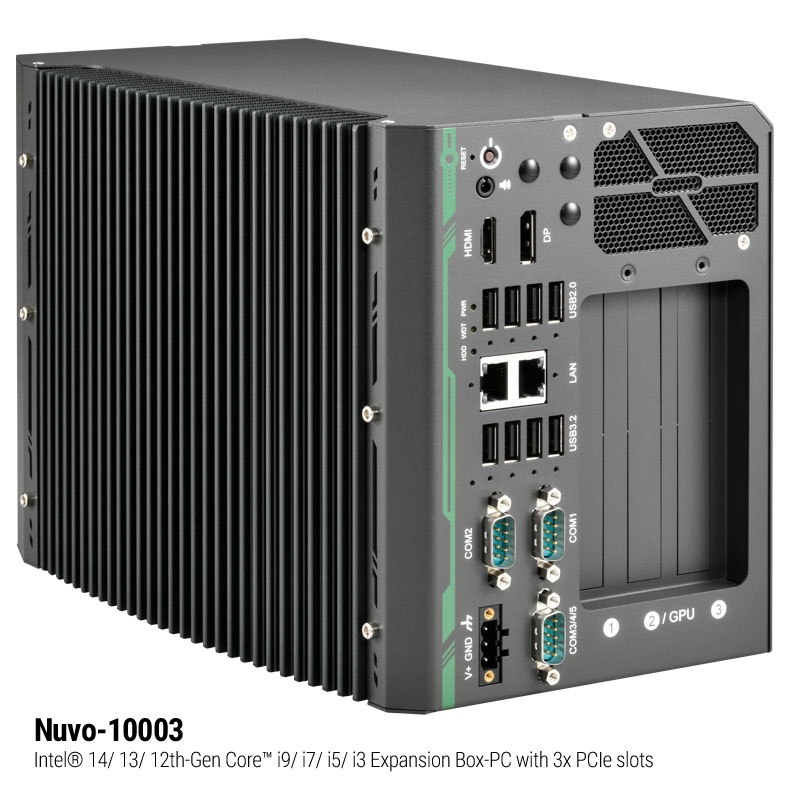 Nuvo-10000 Series / Intel® 14th/ 13th/ 12th-Gen Core™ i9/ i7/ i5/ i3