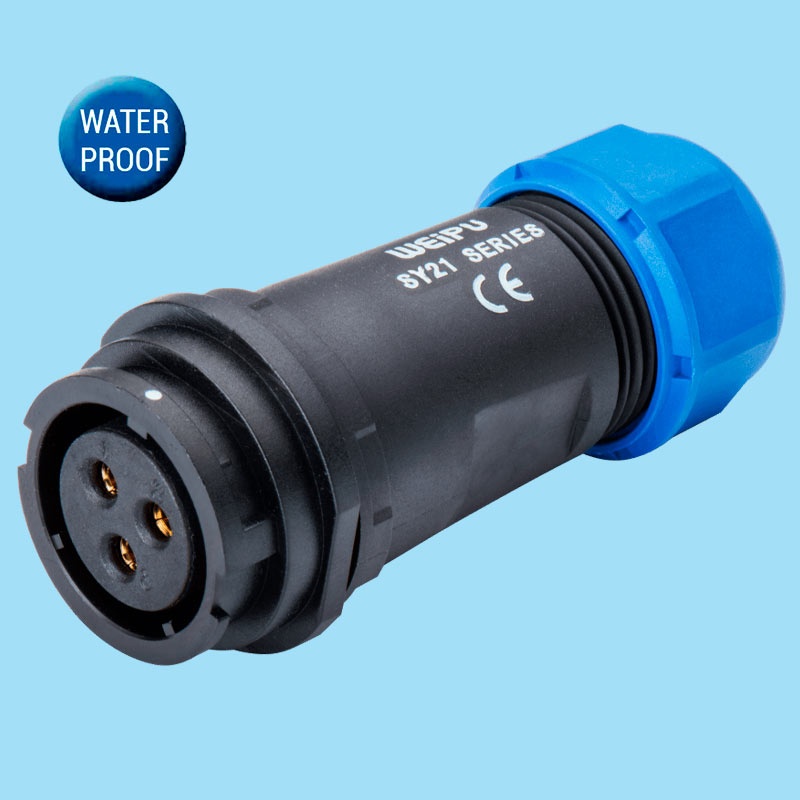 SY2111C/S | In-line cable connector | Weipu SY21