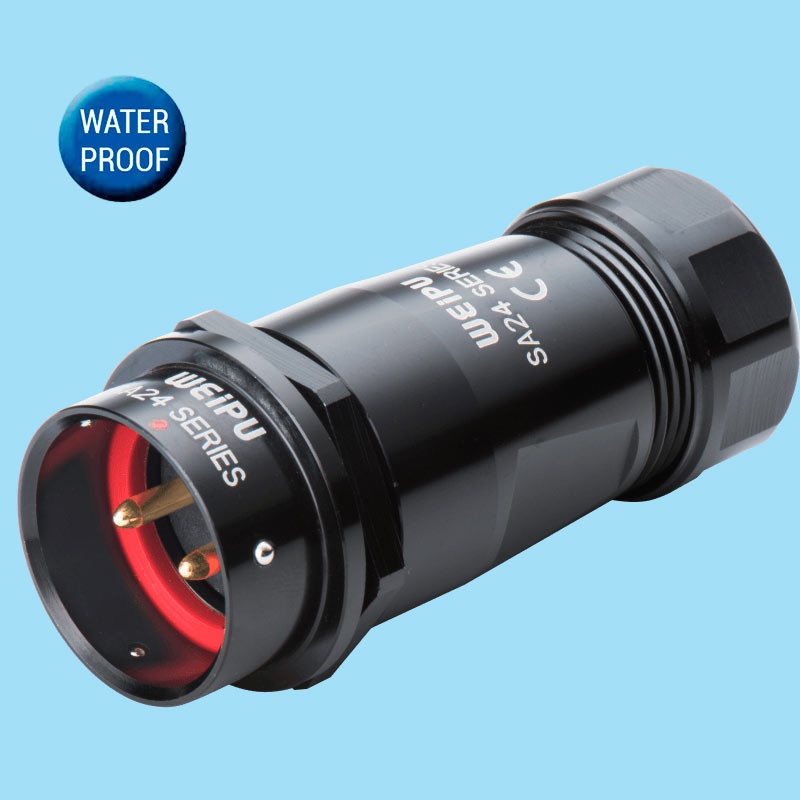 SA2411/P | In-line cable connector | Weipu SA24 large