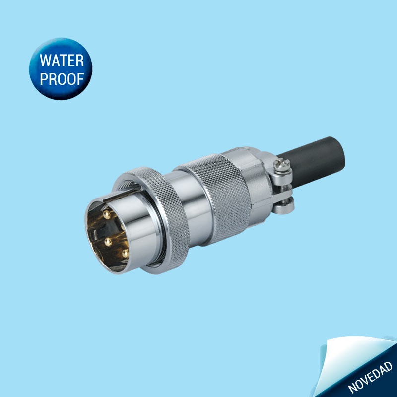 WB30-TI | Plug with rubber sleeve | Weipu SY29