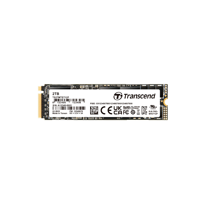 MTE712P / SSD M.2 2280 de Transcend con flash 3D NAND de 112 capas y ...