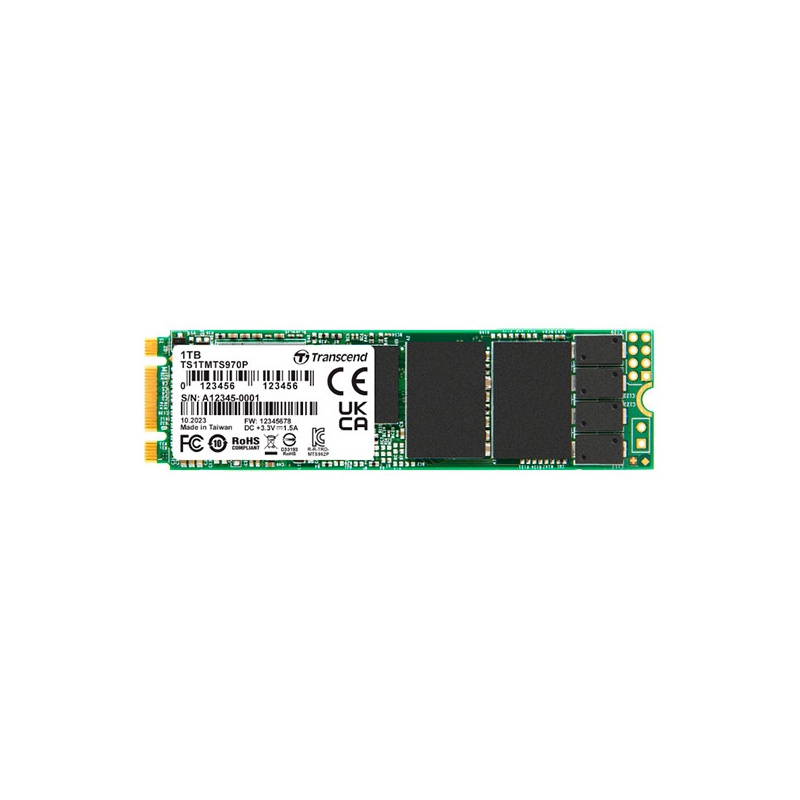 MTS970P / M.2 SSD de Transcend con PLP y flash 3D NAND de 112 capas