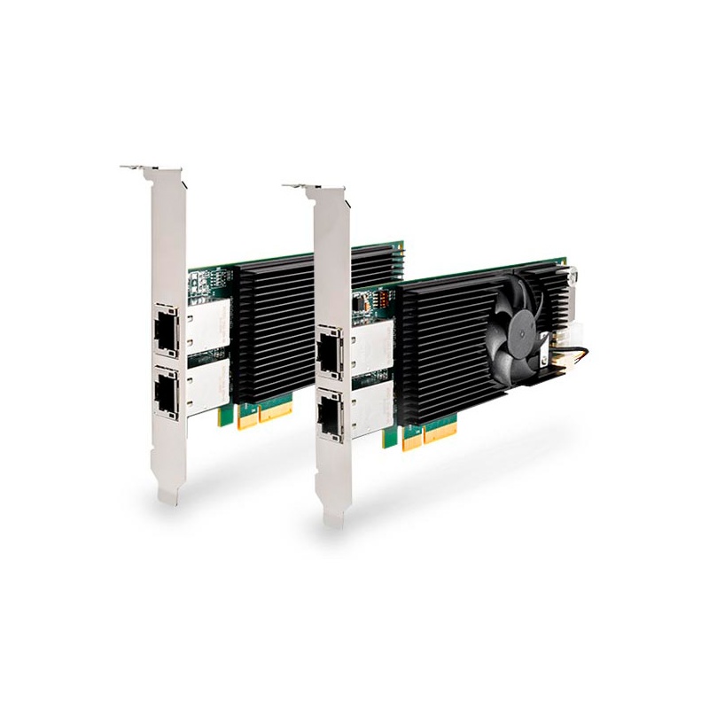 PCIe-PoE572bt / Wide-temp 2-port 10GBASE-T Network Adapter frame ...