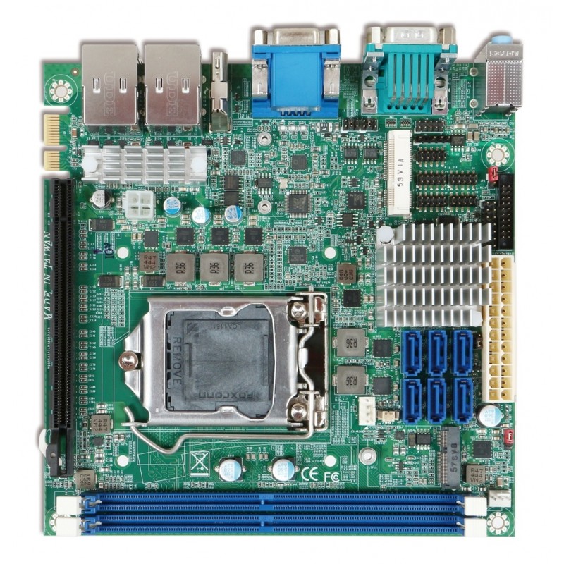 Tarjeta CPU industrial MINI-ITX Portwell WADE-8017 Q170/H110/C236. LGA1151 para Intel 6ª&7ª Gen ...
