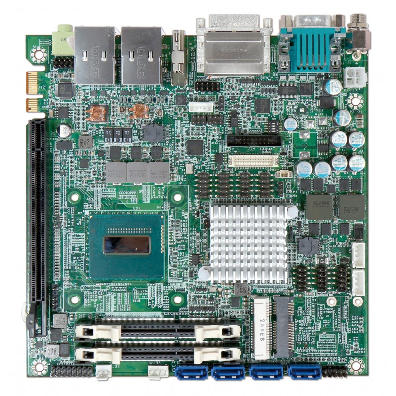 Tarjeta CPU industrial MINI-ITX Portwell WADE-8022 QM87 PCH. BGA1364 ...