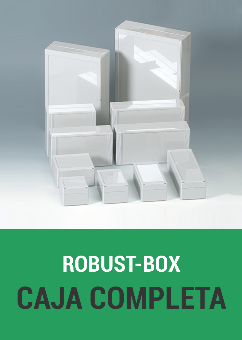 Cajas universales Robust-Box IP66 de OKW - CENVALSA