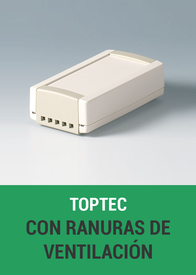 Cajas plásticas para electrónica de Toptec